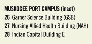 Muskogee Campus Map – Connors State College