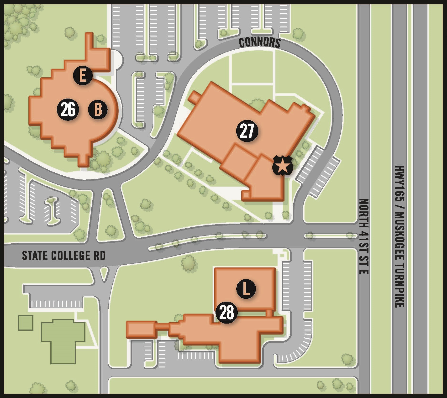 Maps – Connors State College